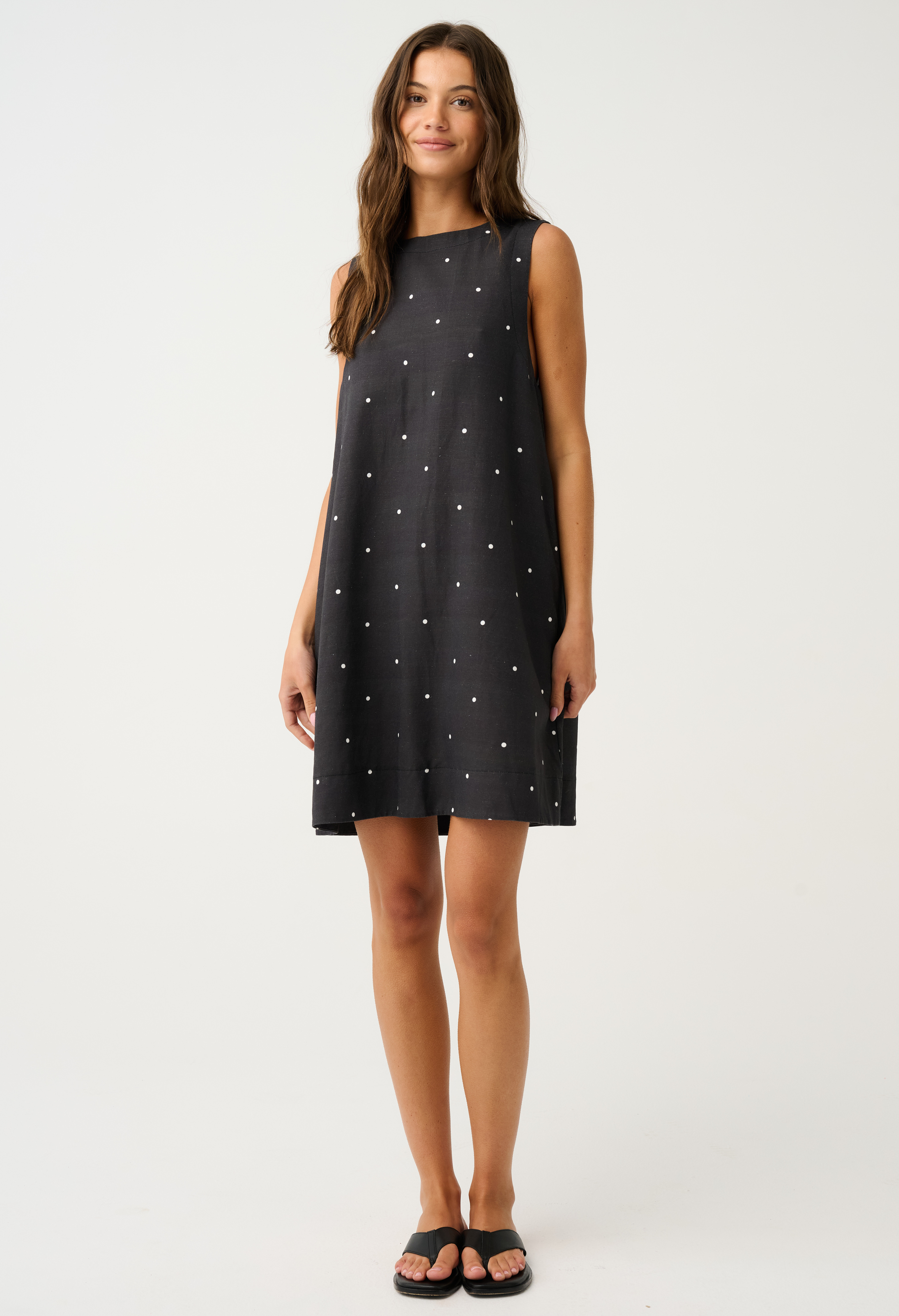 Mason Mini Dress - Black Spot – Cartel & Willow